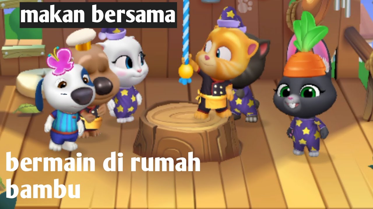 bemain bersama semakin seru main di rumah kayu-My Tom And Friends - YouTube