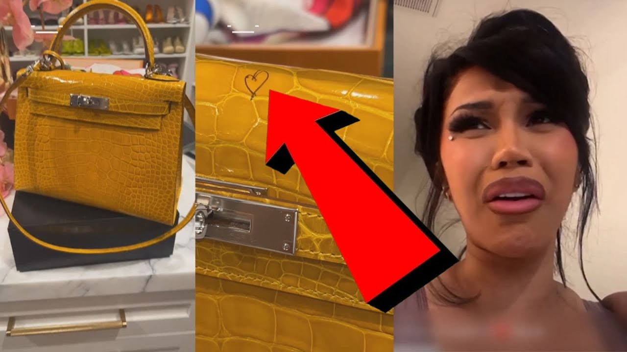 Cardi B Goes OFF After Her Daughter Drew On Her 60K Dollar Purse 😬😬😬 ...