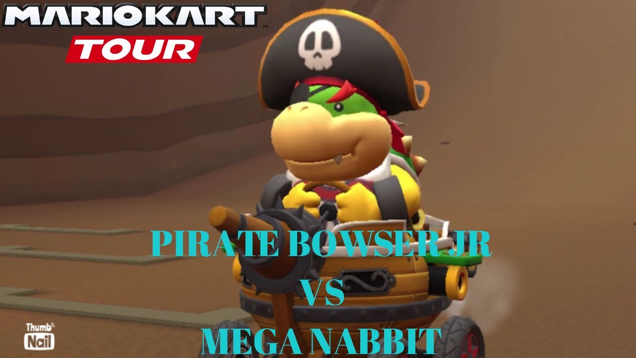 Pirate Bowser Jr vs Mega Nabbit - YouTube