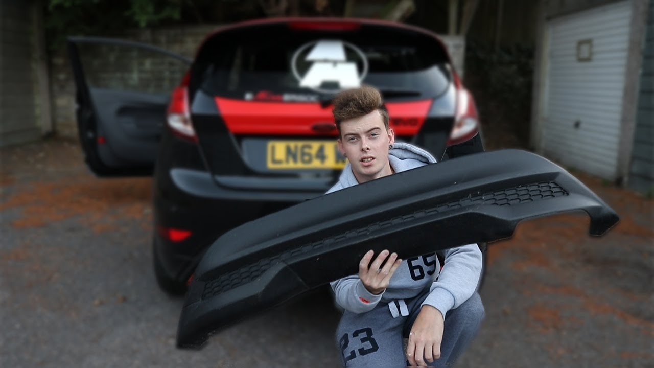 Ford Fiesta Mk7 St Rear Bumper Diffuser Seller | pinnaxis.com