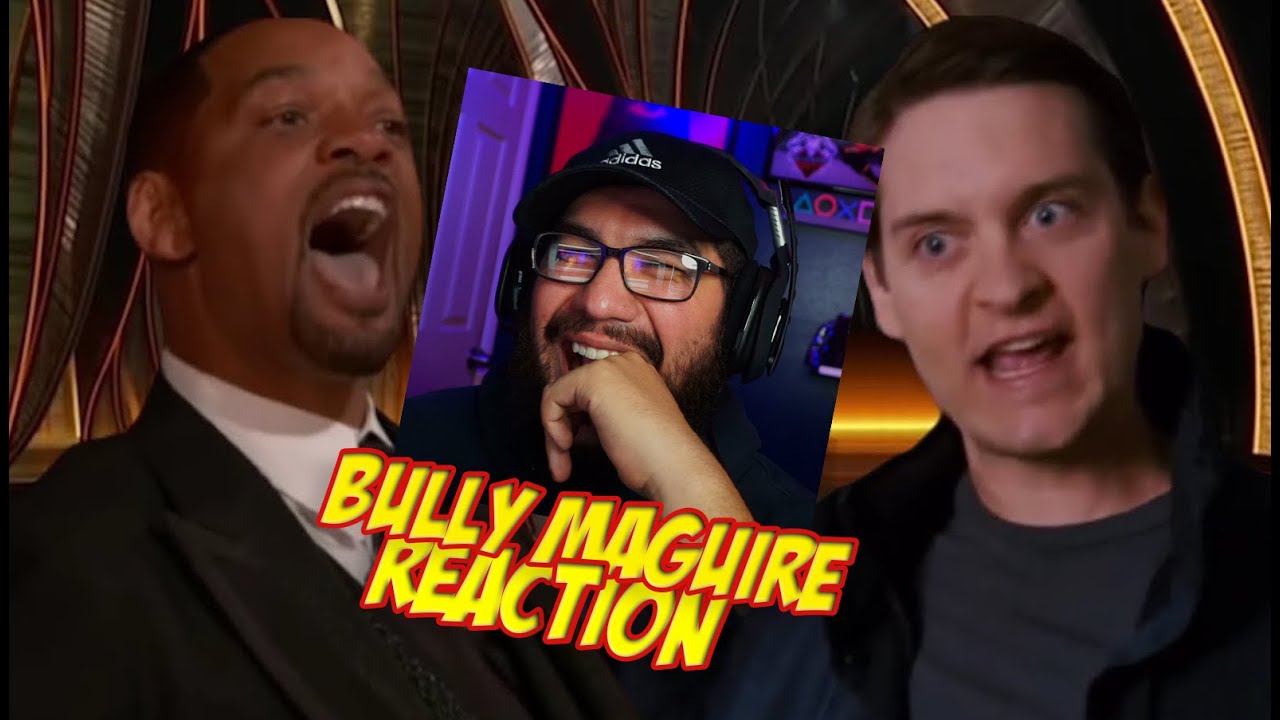 Reaction Towards Will Smith CONFRONTS Bully Maguire - YouTube