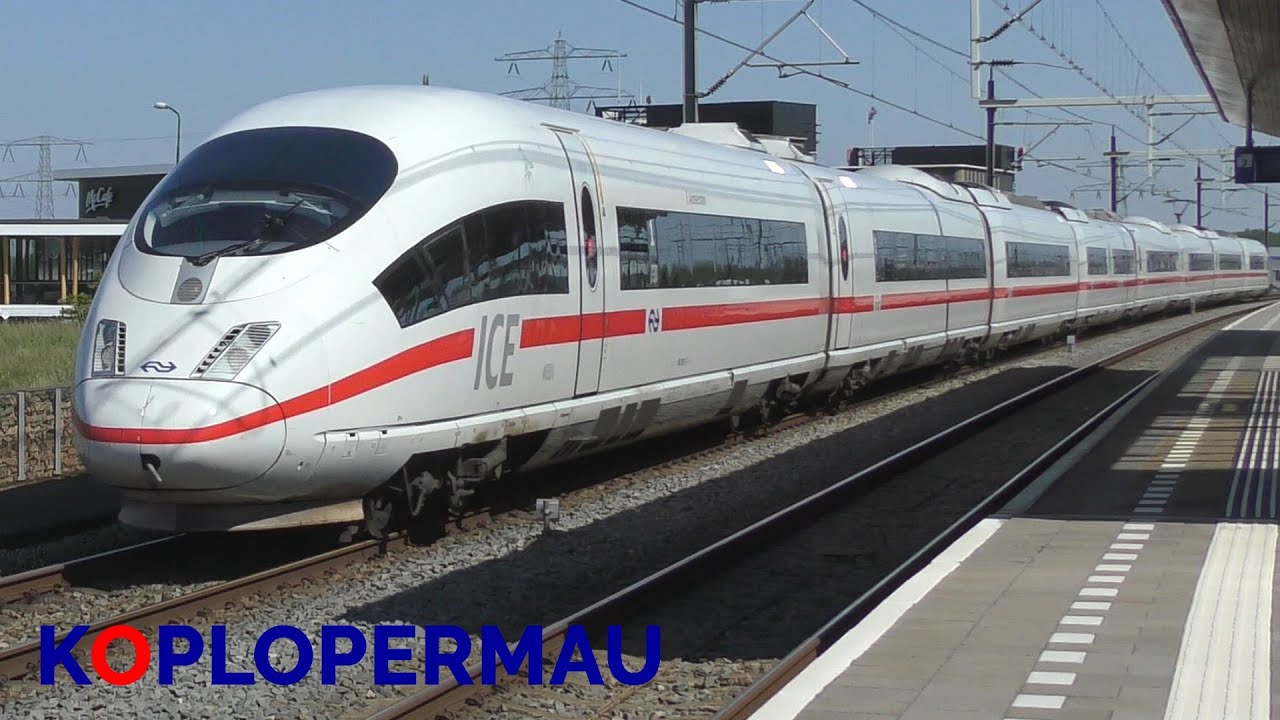 NS ICE3 komt door station Breukelen! - YouTube