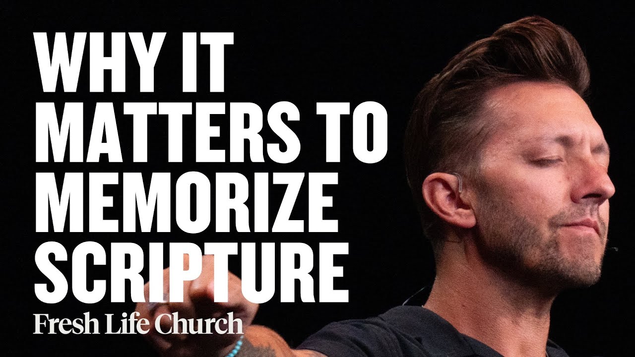 Why It Matters to Memorize Scripture | Pastor Levi Lusko Sermon | Fresh ...