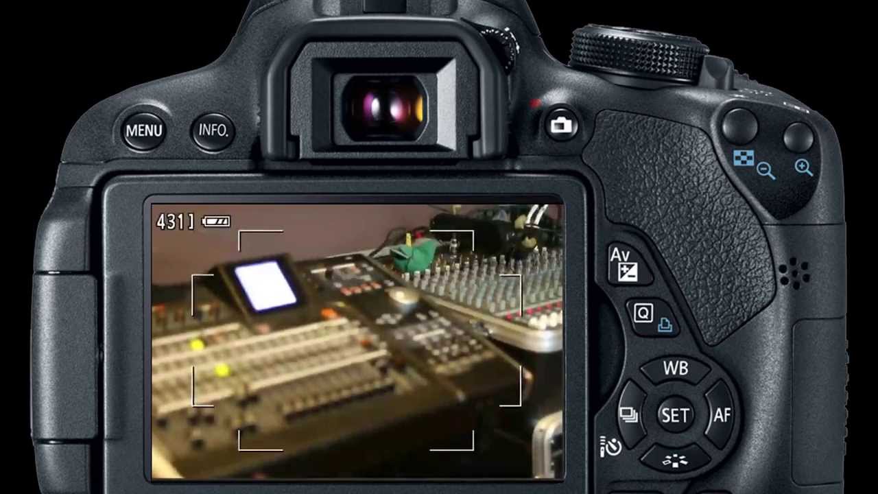 Canon Digital Rebel EOS How To Fix Autofocus Problems - YouTube