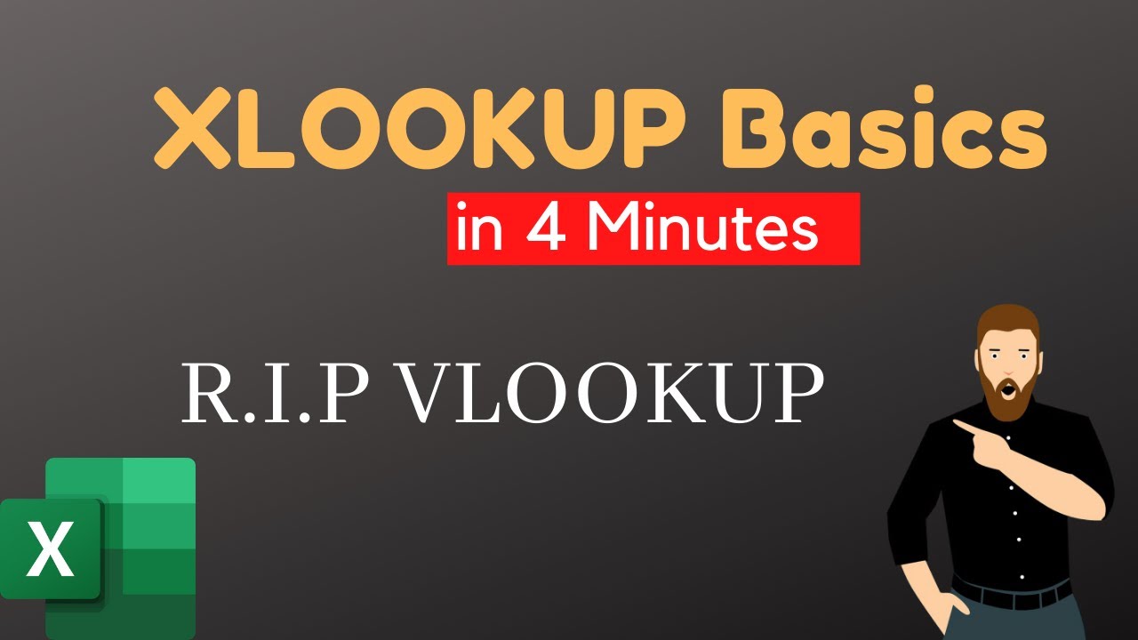Learn How To Use XLOOKUP in Excel (RIP VLOOKUP) | XLOOKUP Basic for ...