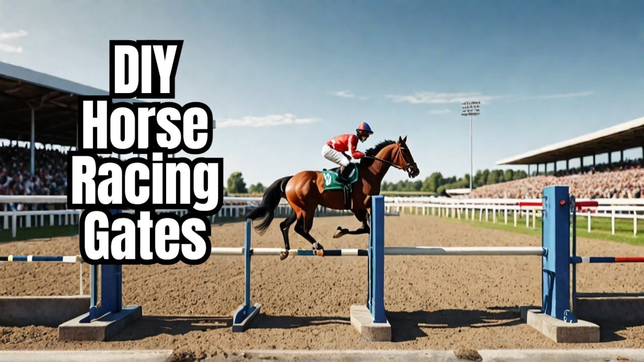 I Built My Own Horse Racing Starting Gate! - YouTube