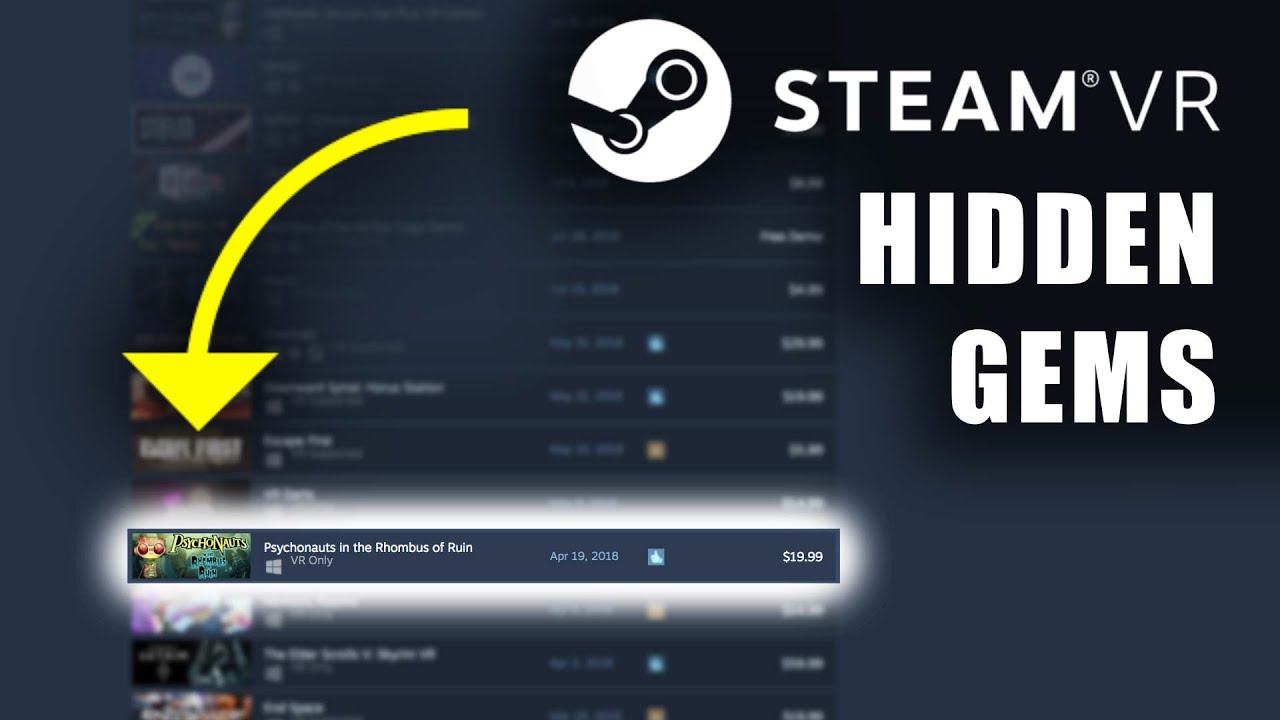 Underrated + Forgotten Steam VR games (Hidden Gems Pt 6) - YouTube