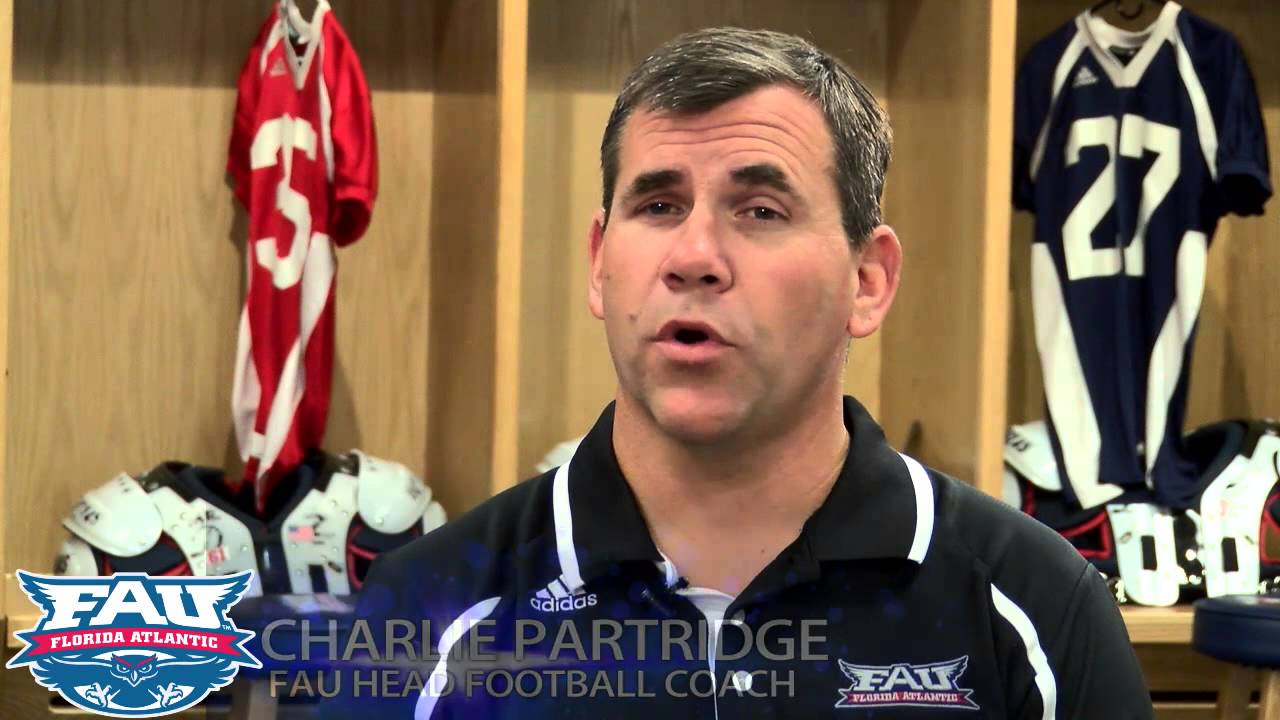 Sit Down With FAU Head Coach Charlie Partridge - YouTube