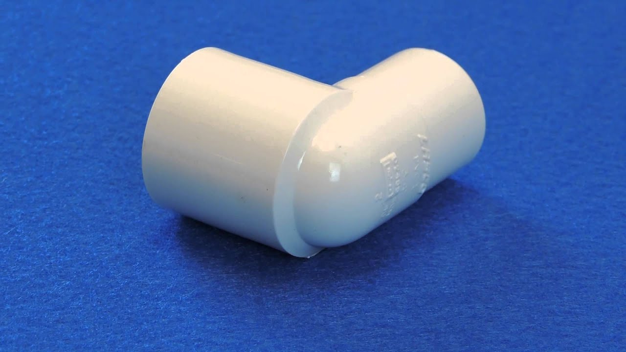 90 Degree Street Elbow Fitting for Schedule 40 PVC Pipe (SPIGOT x FIPT ...