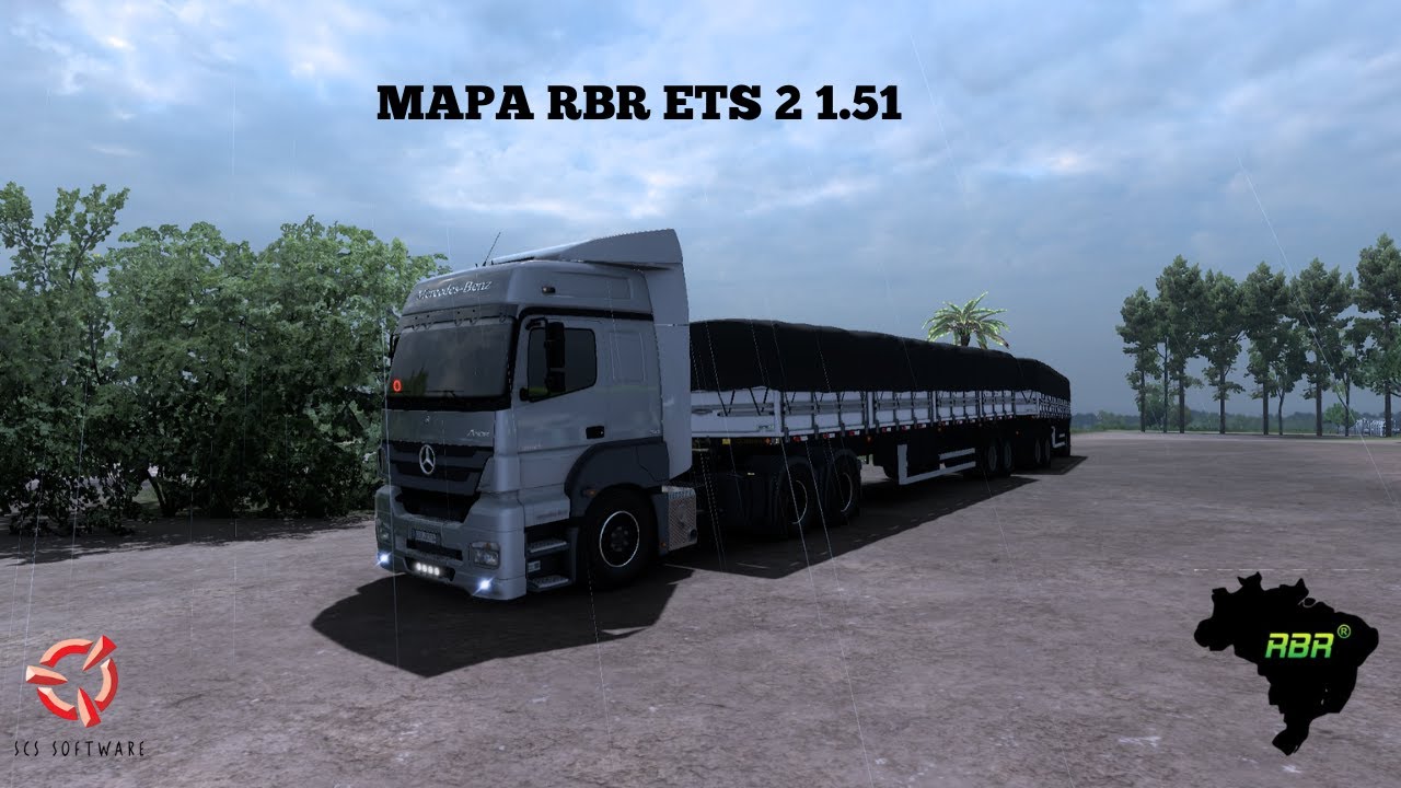🔴LIVE🔴EURO TRUCK SIMULATOR 2 MAPA RBR ETS 2 1.51 - YouTube