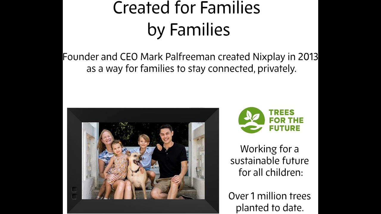 nexplay digital background frame - YouTube