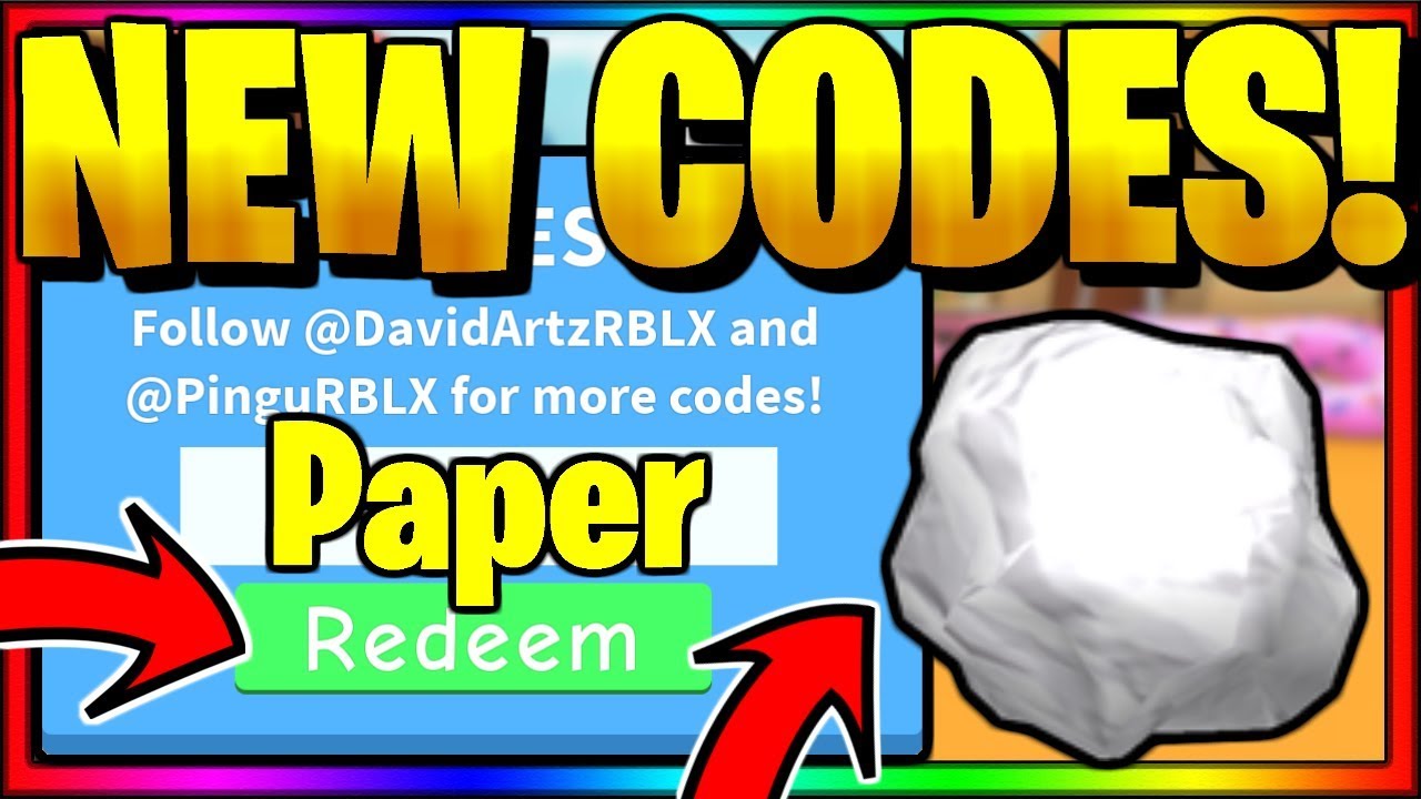 ALL *NEW* SECRET OP WORKING CODES! Roblox 🎃 Paper Ball Simulator 🎃 ...