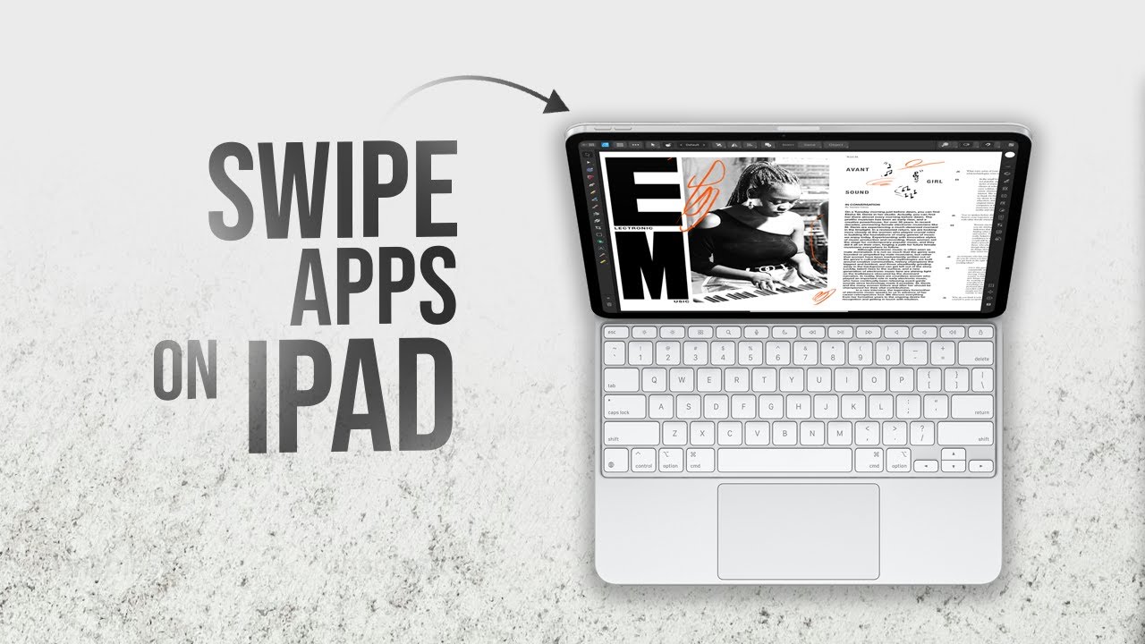 How to Swipe Apps on iPad (tutorial) - YouTube