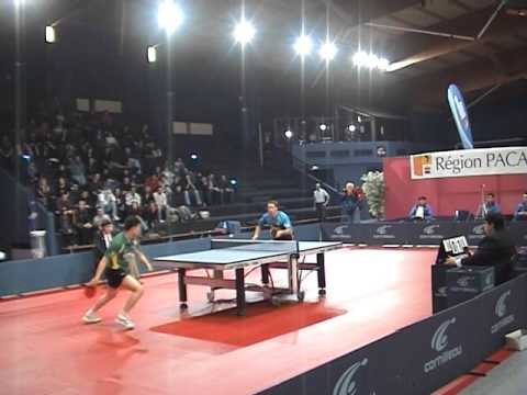 Table Tennis - Attack (LEGOUT - Speed Style) Vs Defense (LIN Ju ...