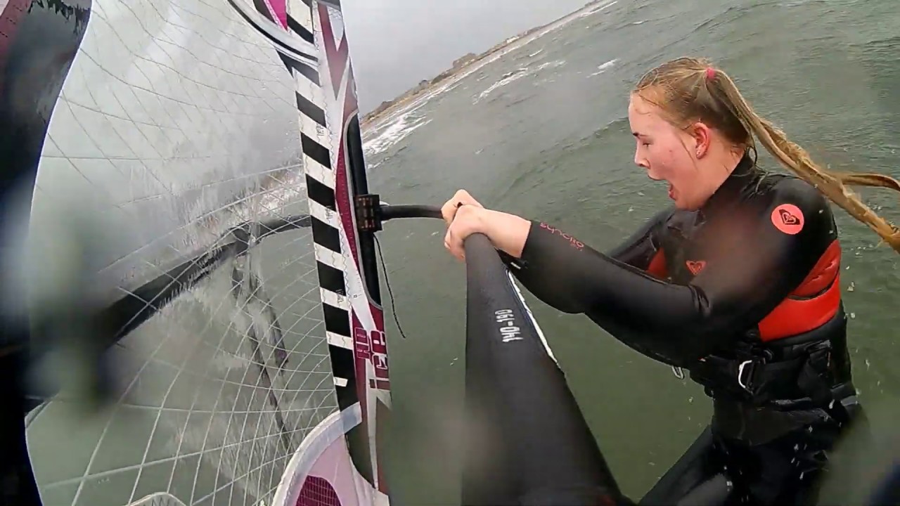 South beach windsurfing savagery ft. celebrity guest (!) - YouTube