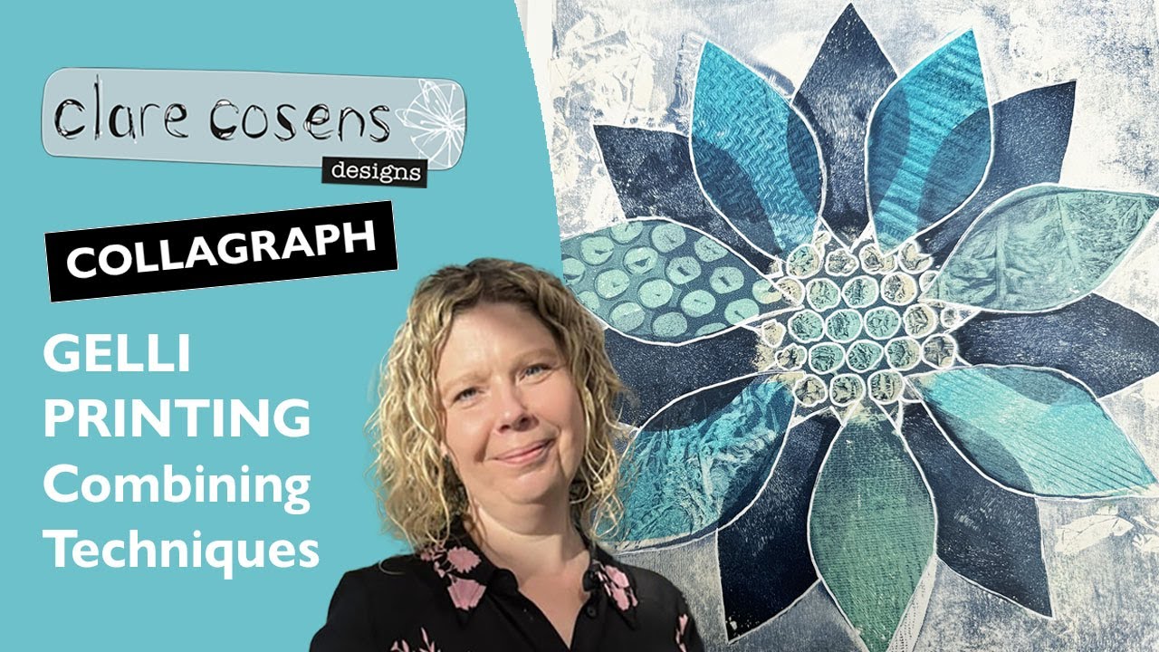 Print Like a Pro: Combine Collagraph & Gelli Plate for Stunning Multi ...
