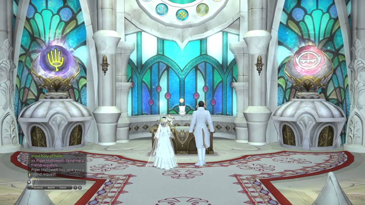 FINAL FANTASY XIV someones wedding - YouTube