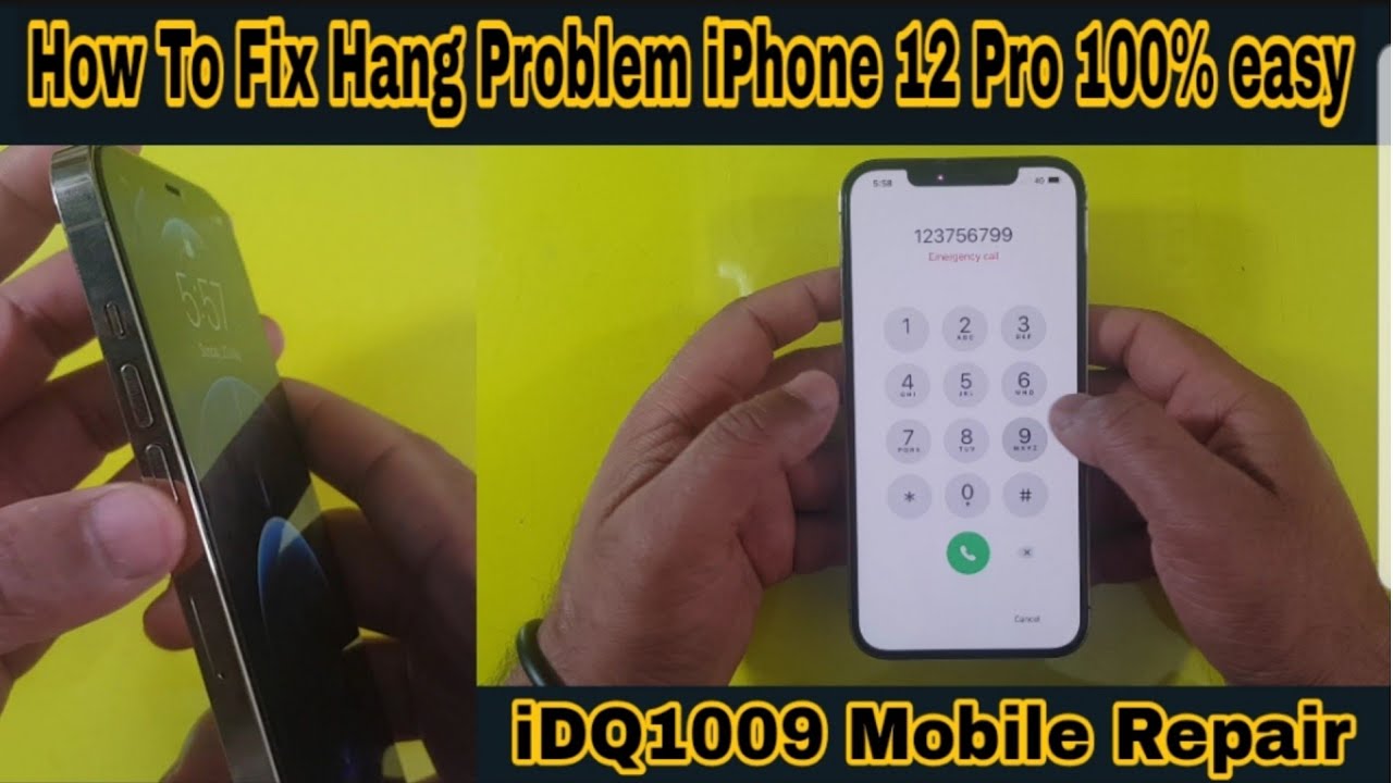How To Fix Hang Problem iPhone 12 Pro 100% easy complete guide idq1009 ...