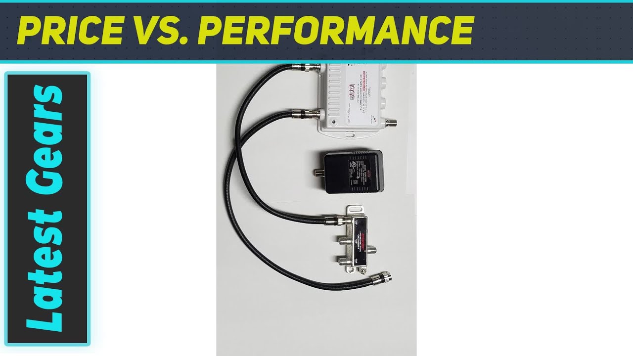 PCT Active Return Coaxial CATV Amplifier 10dB PCT-MA-B1010-1A Unboxing ...