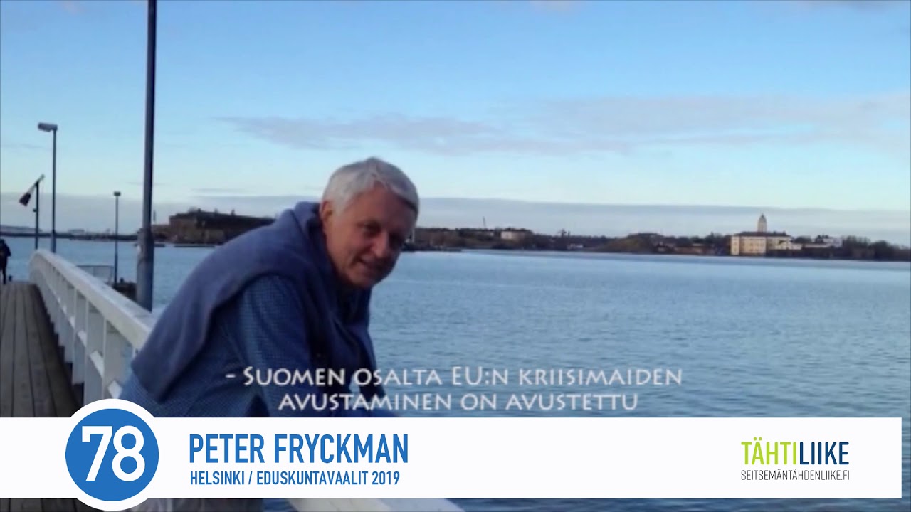 Peter Fryckman - Itsenäinen itsekäs Suomi pärjää Euroopassa ja ...