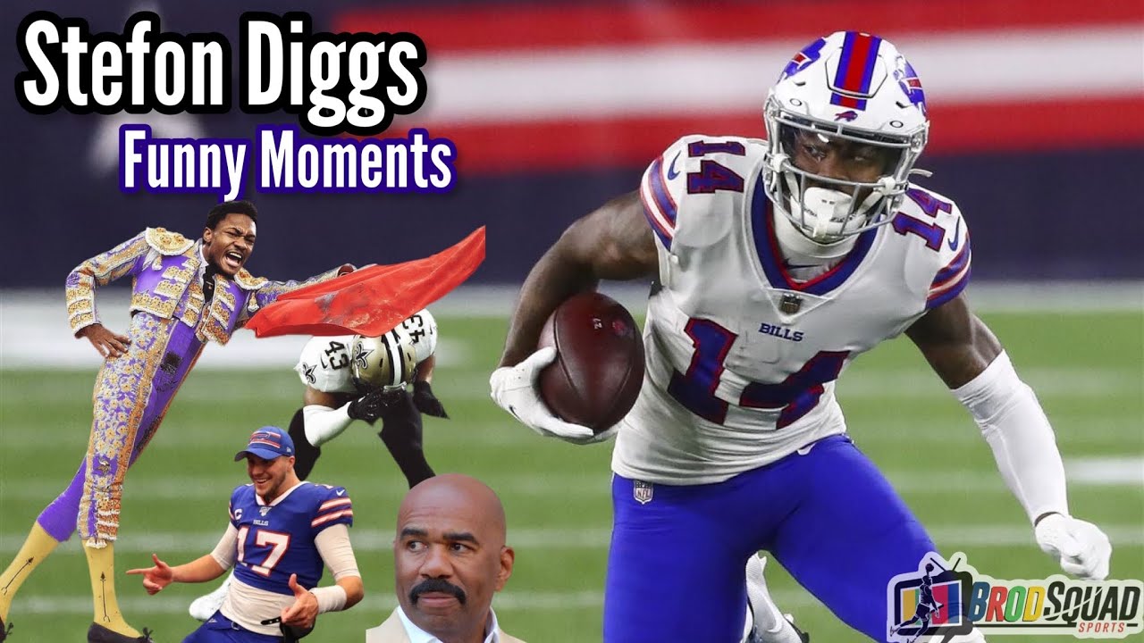 Stefon Diggs Funny Moments - YouTube