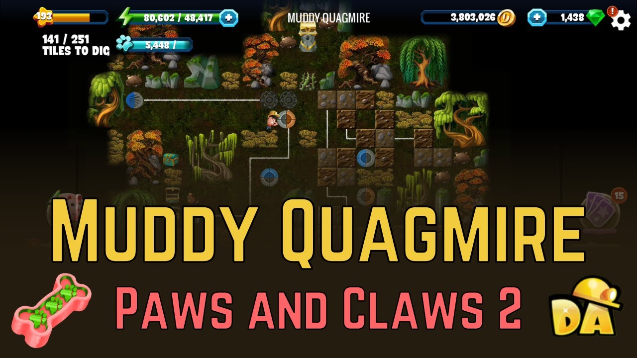 Muddy Quagmire - #6 Paws and Claws 2 - Diggy's Adventure - YouTube
