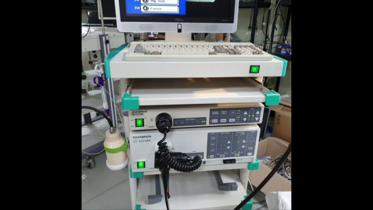 Olympus cv-240 full set - YouTube