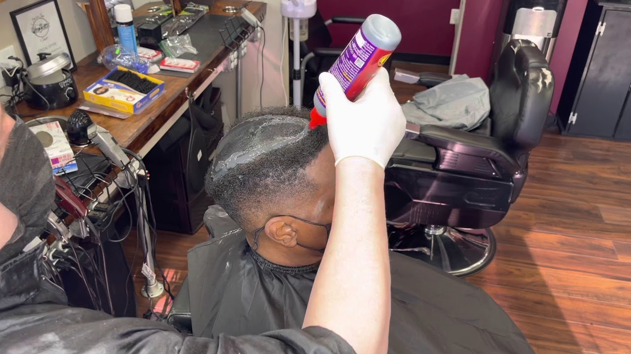 Track Lay Men’s hair unit tutorial - YouTube