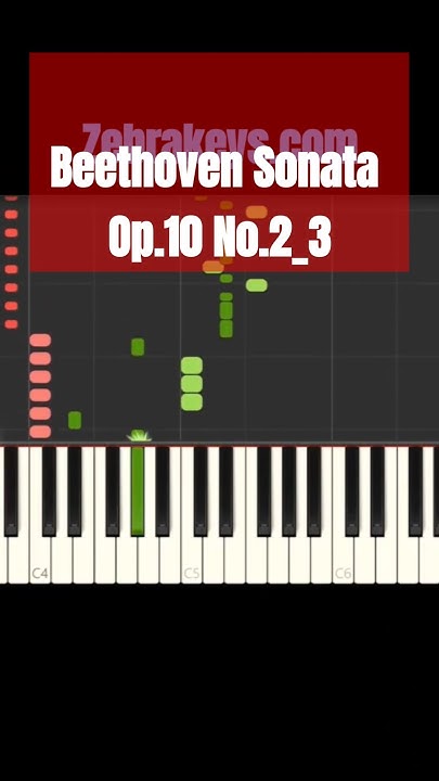 Beethoven Sonata Op. 10 No. 2_3 - YouTube