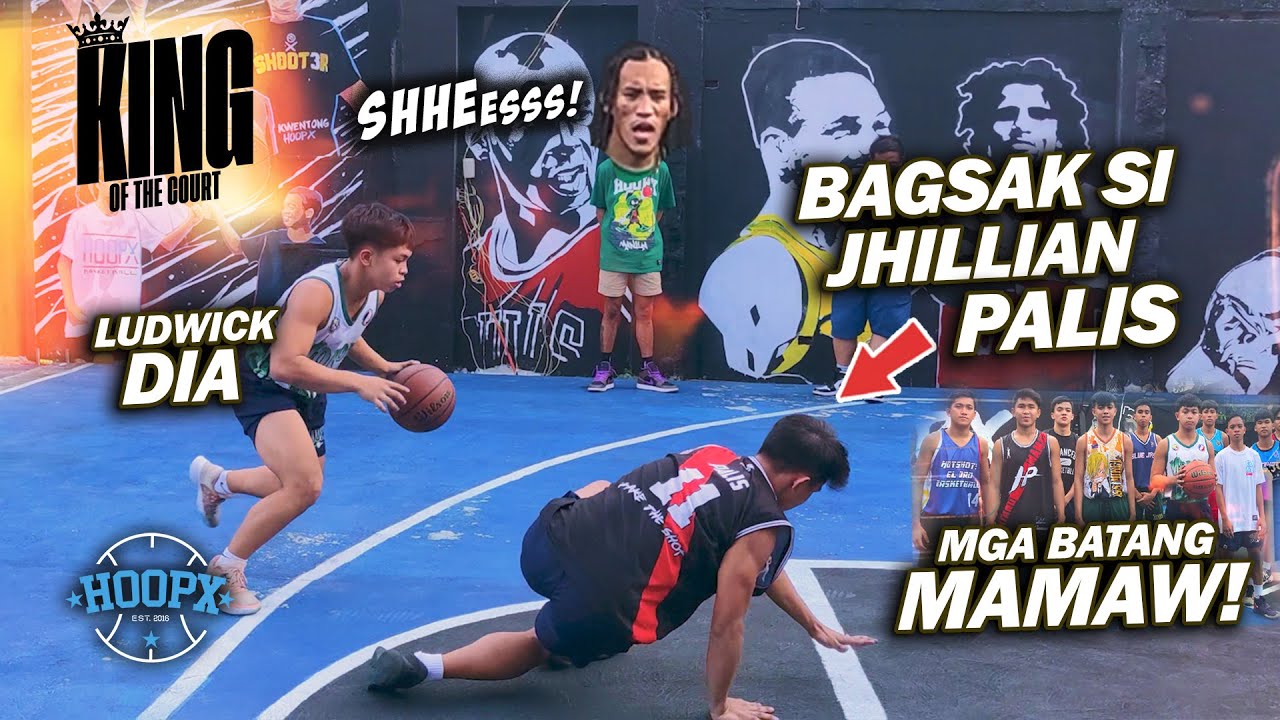 MABABANGIS NA BATANG MAMAW JHILLIAN PALIS LUDWICK DIA SA KING OF THE COURT P10,000 CHALLENGE ...