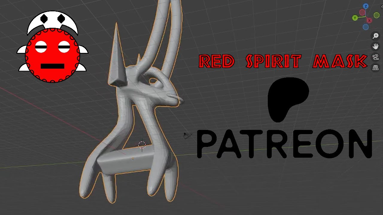 Red Spirit Mask is now on Patreon - YouTube
