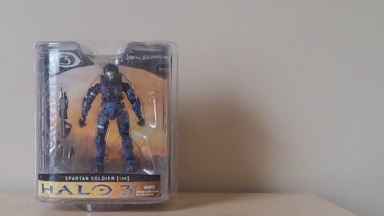 HALO 3 MCFARLANE TOYS CQB ACTION FIGURE REVIEW - YouTube