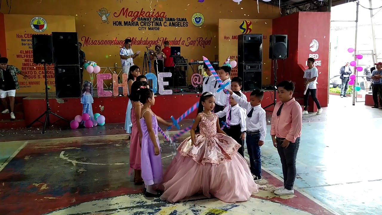 Chloe's 7th birthday debut Grand Entrance - YouTube