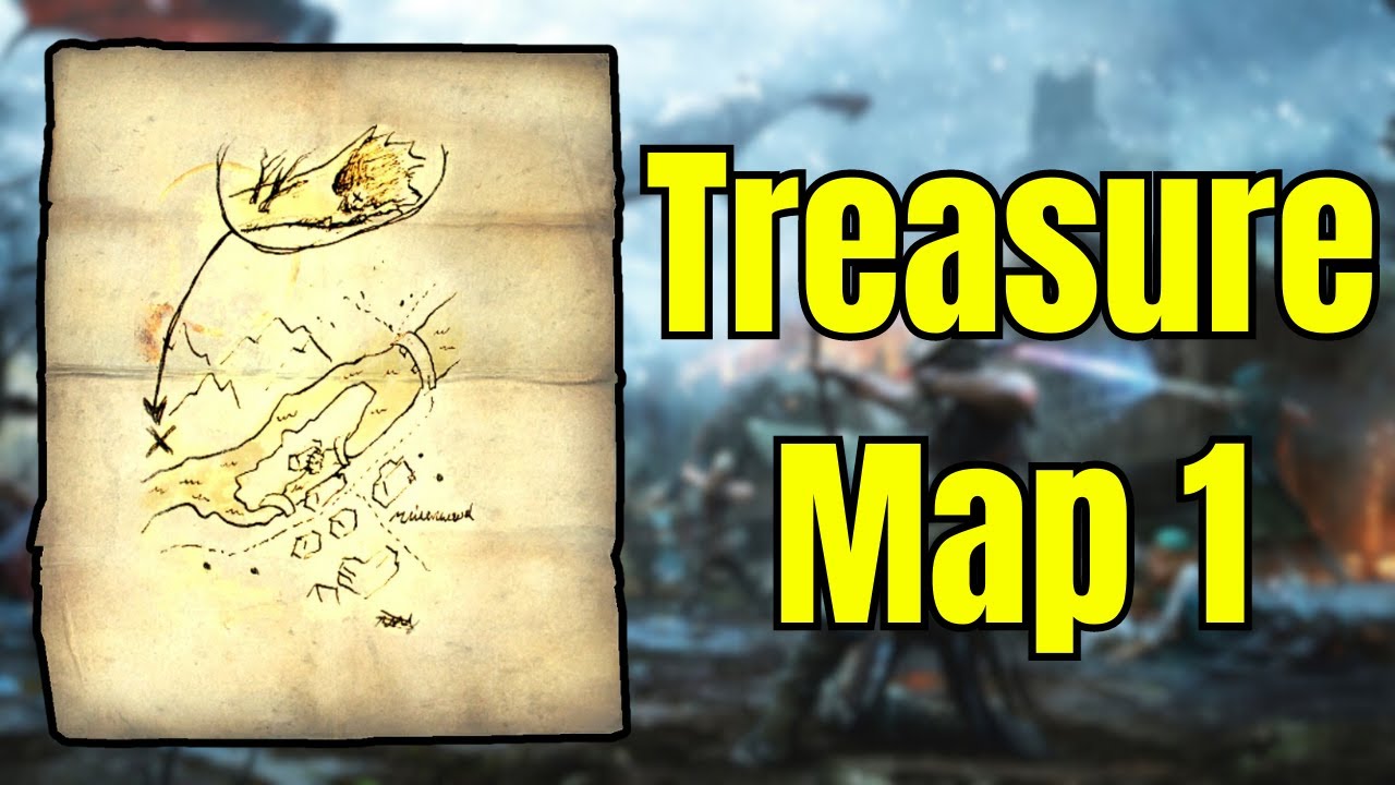 Treasure Map 1 and Chest Location! | Skyrim Complete Guide - YouTube
