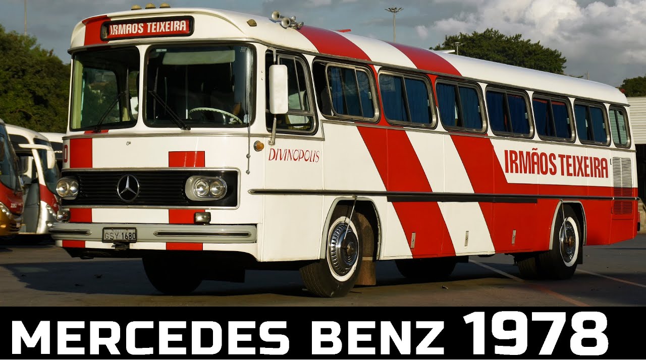 UM DOS ÔNIBUS MAIS BONITOS QUE JÁ VI!! MERCEDES BENZ O-355 IRMÃOS ...