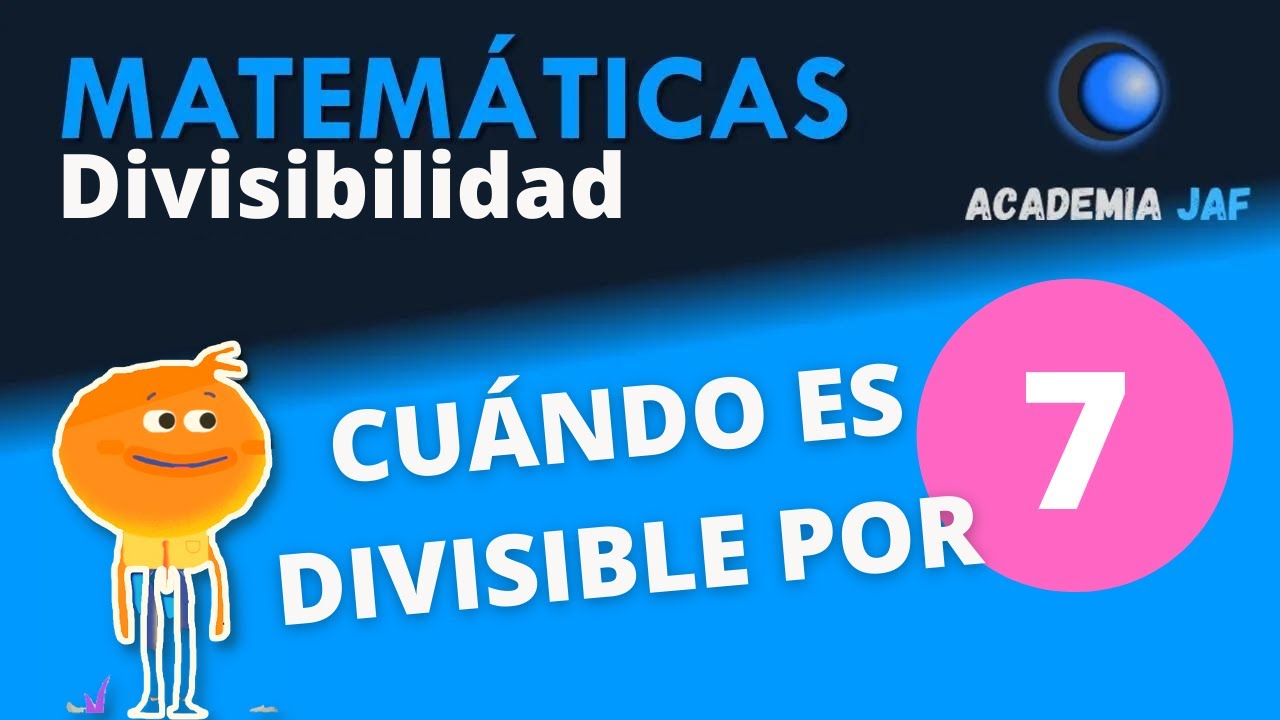 Criterio de divisibilidad del 7 - YouTube