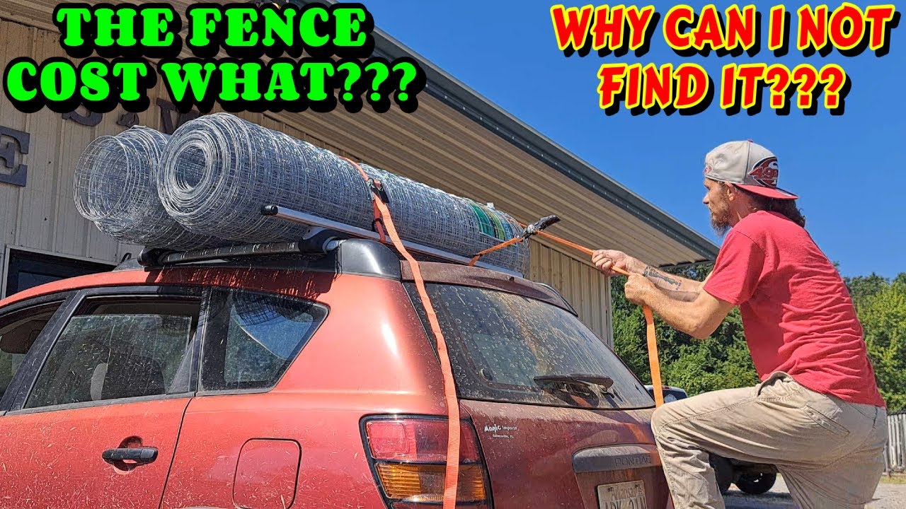 FINDING FENCE...couple goals, couple builds, tiny house, homesteading ...