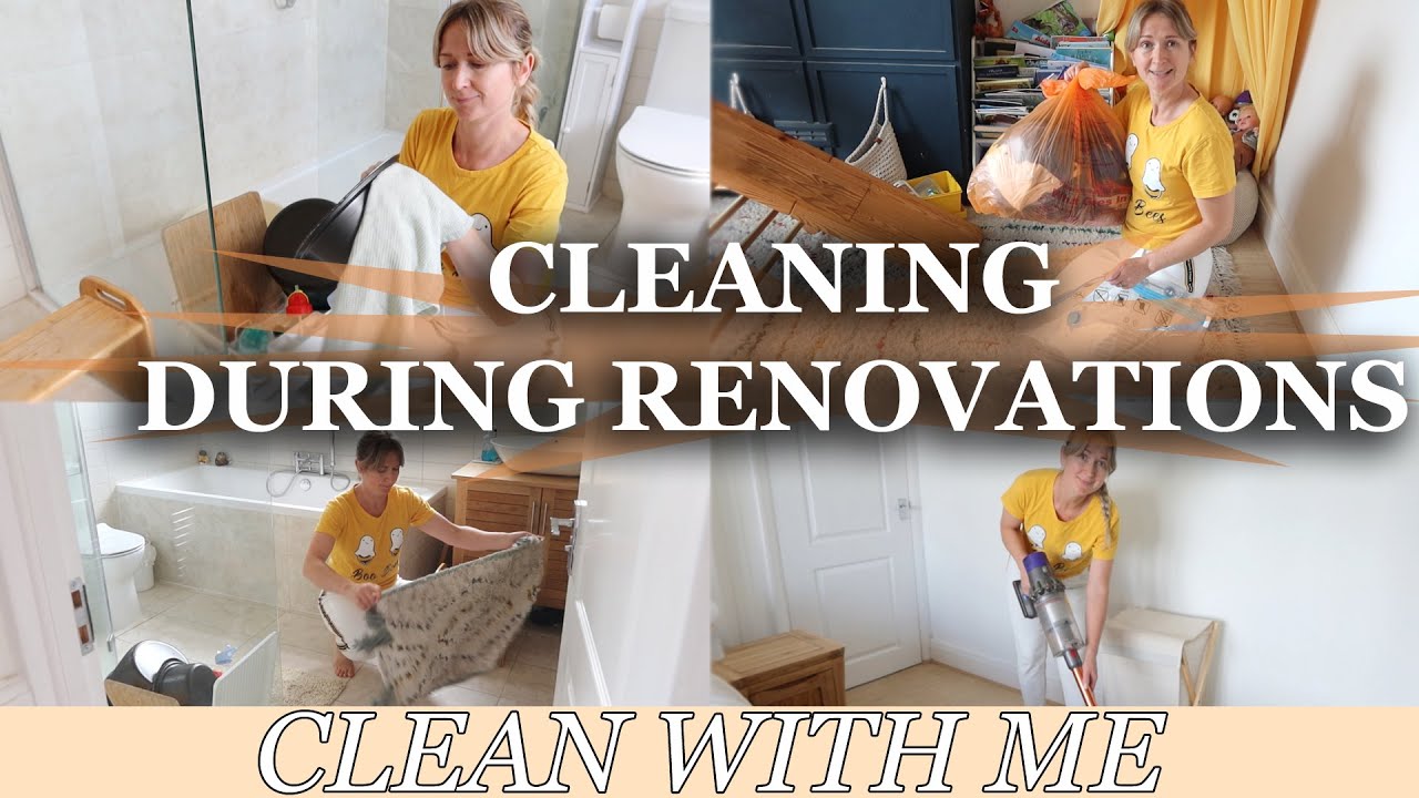 MEGA CLEAN WITH ME DURING RENOVATIONS | ULTIMATE MOTIVATION | ALINA ...
