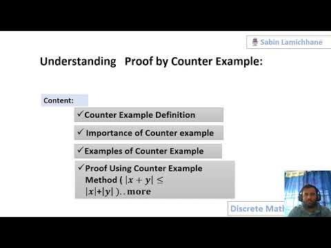 "Method of Proof by Counterexample Explained | Discrete Mathematics ...