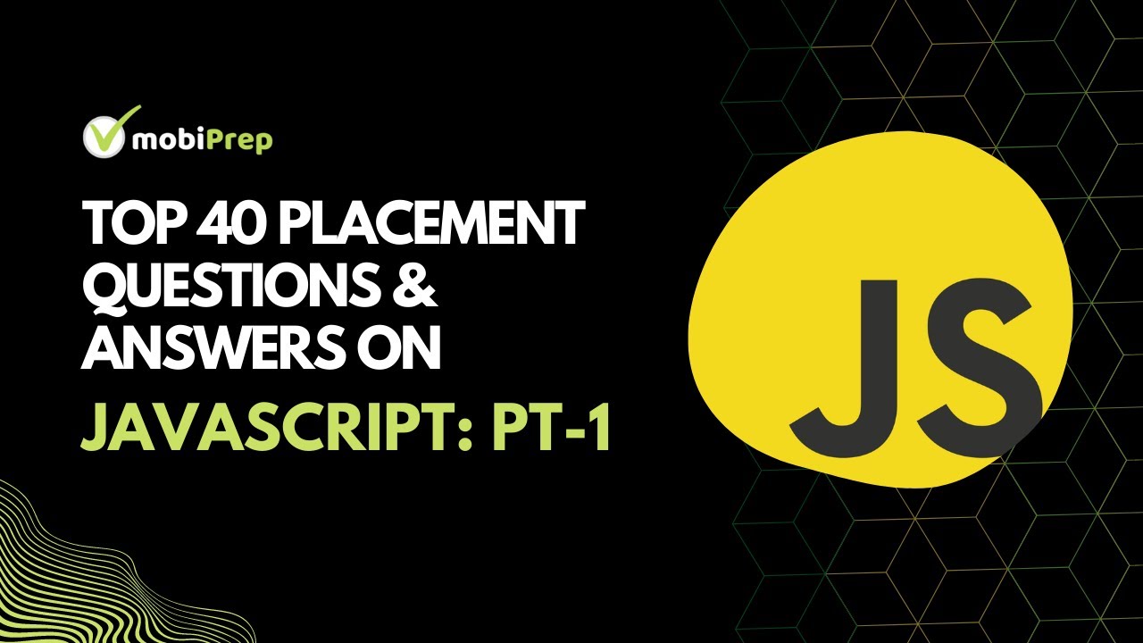 Top 40 JavaScript MCQ's | Placement Interview Questions and Answers ...