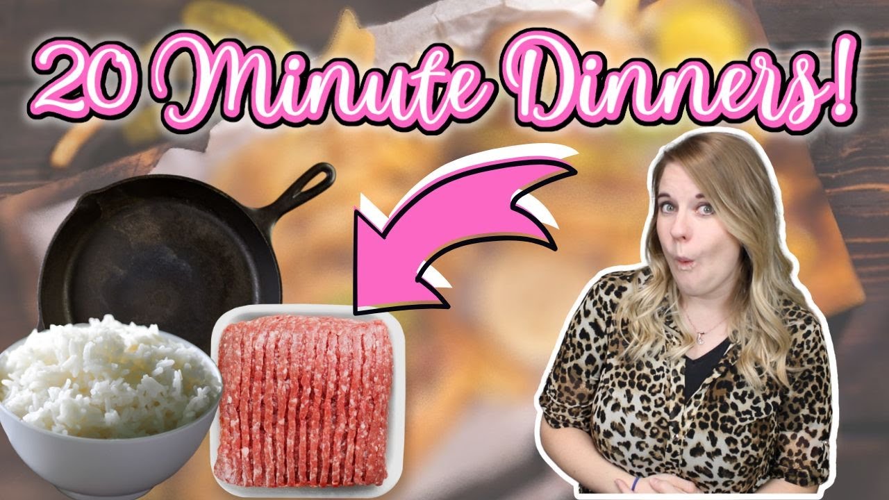 These 20 minute Dinners will change your life! | Fast & Simple ...
