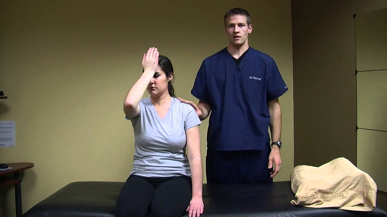 Exercise 10 - Cervical Isometric Exercise - YouTube