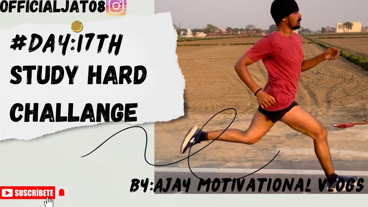 #day17 study hard challange ||Ajay motivational vlogs - YouTube