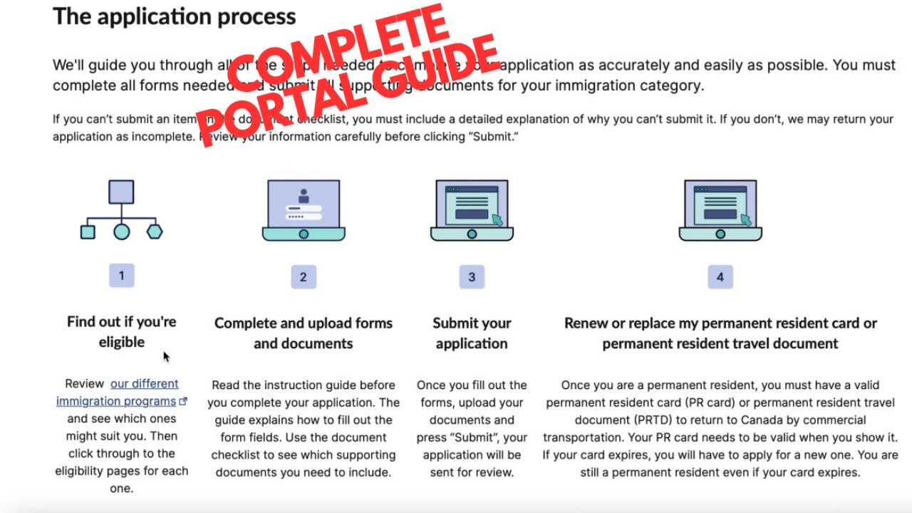 Online Spousal Sponsorship Canada Portal account 2024 | How to apply ...
