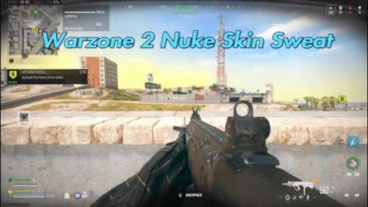 Warzone Urzikstan. Nuke skin hot on my heels - YouTube
