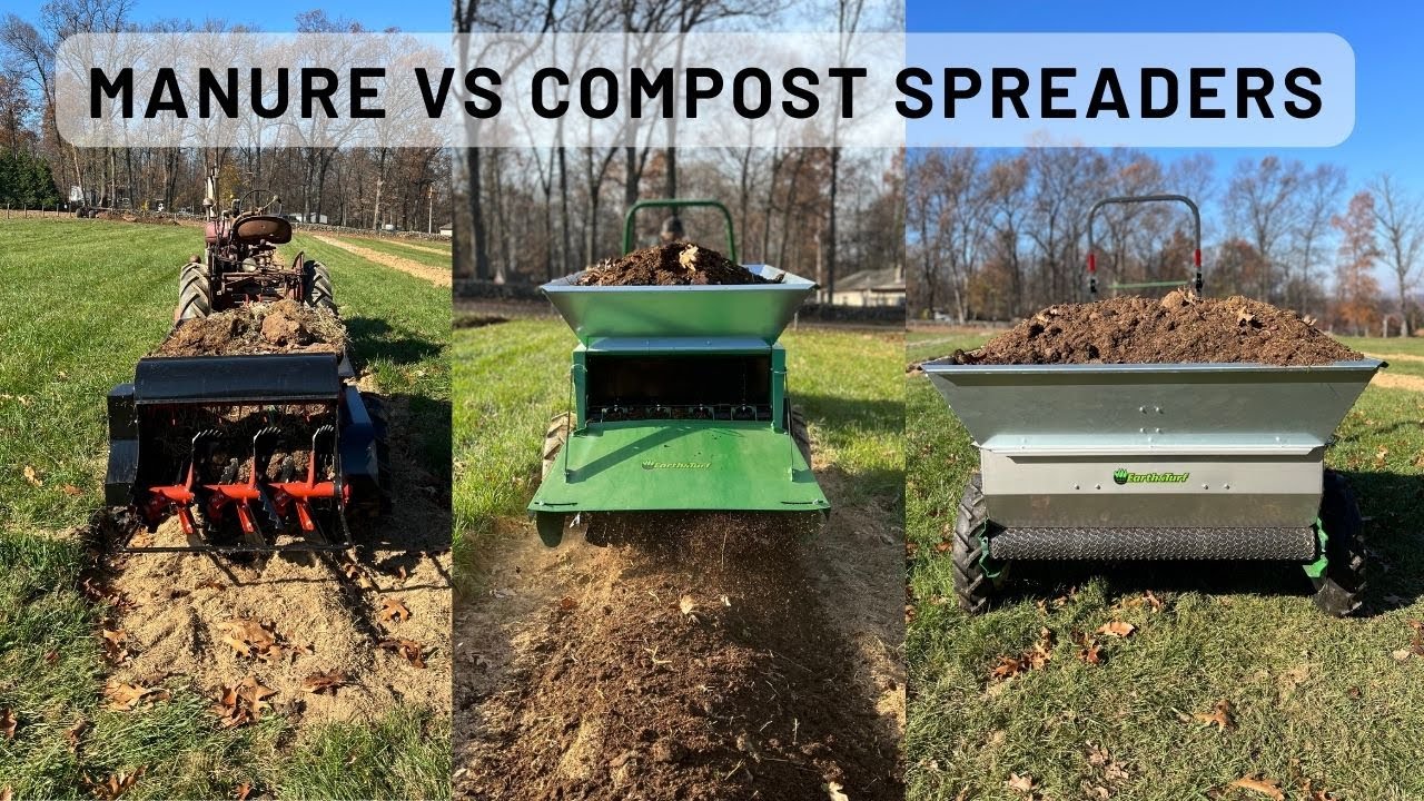Manure Spreader VS Compost Spreader: Garden Spreading through the ...