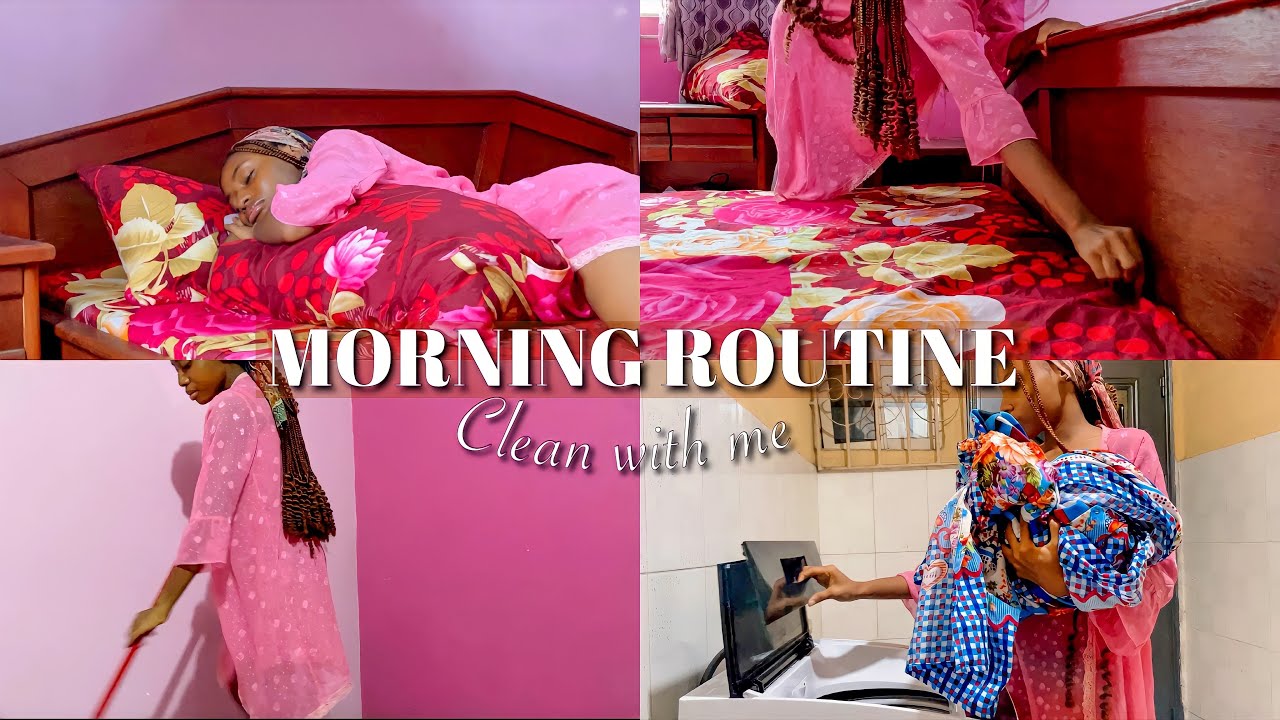 Productive Saturday MORNING ROUTINE *relaxing* | Clean with me - YouTube