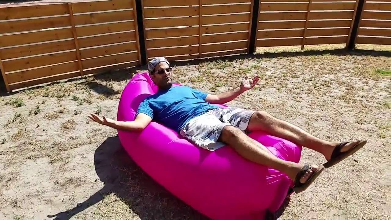 How to Replace the inner bag of Your Inflatable Hangout Air Sofa when ...