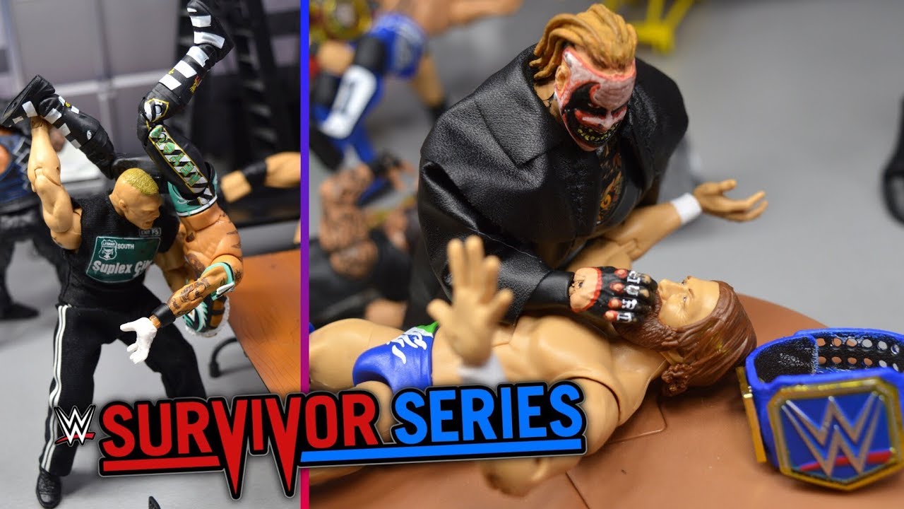 WWE ACTION FIGURE SETUP! SURVIVOR SERIES 2019! - YouTube