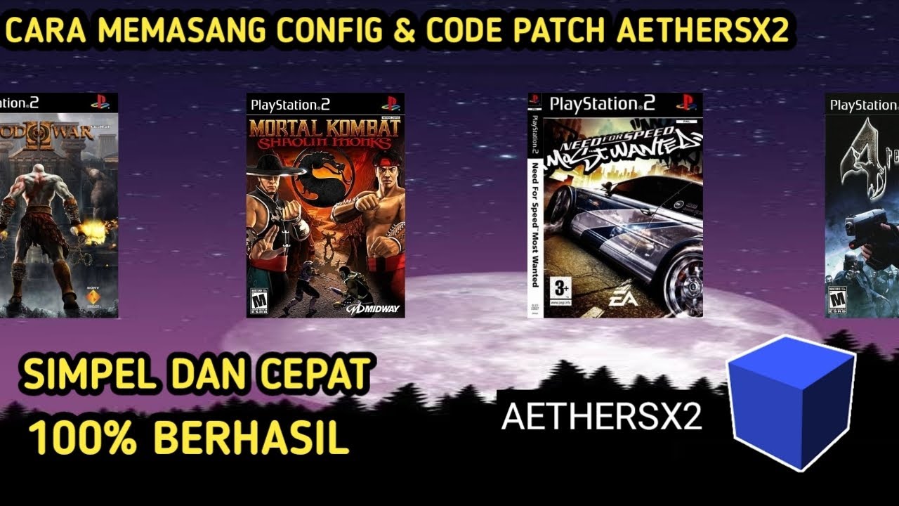 TERBARU CARA MEMASANG CONFIG & CODE PATCH AETHERSX2 ANDROID - YouTube